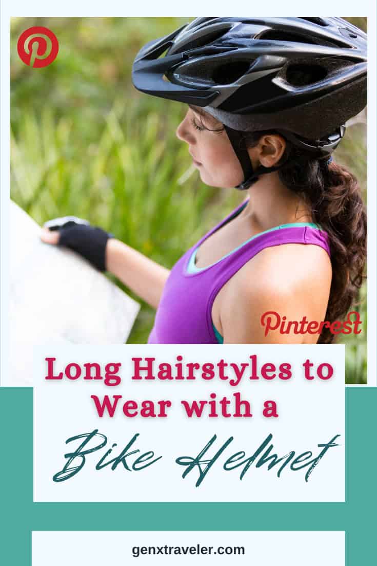Safety and Style: How to Wear Long Hair with a Bike Helmet | GenXTraveler